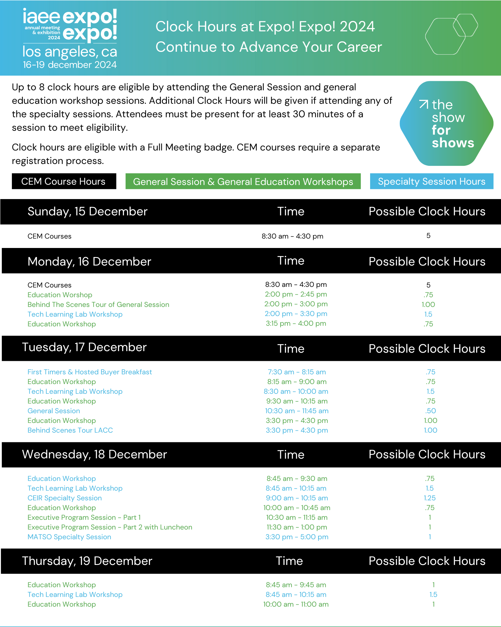 Learning - Expo! Expo!